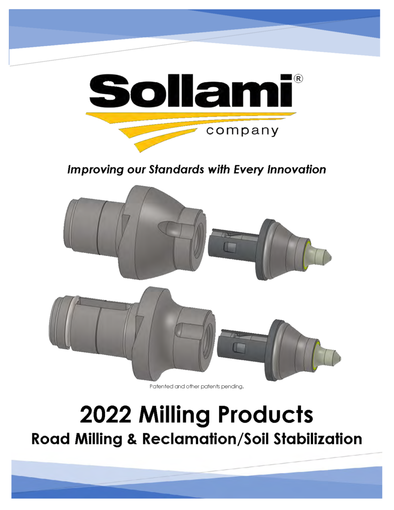 Milling Catalog 2022 – Sollami Company